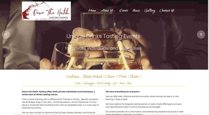 Down the Hatch Tastings | Untangled Web